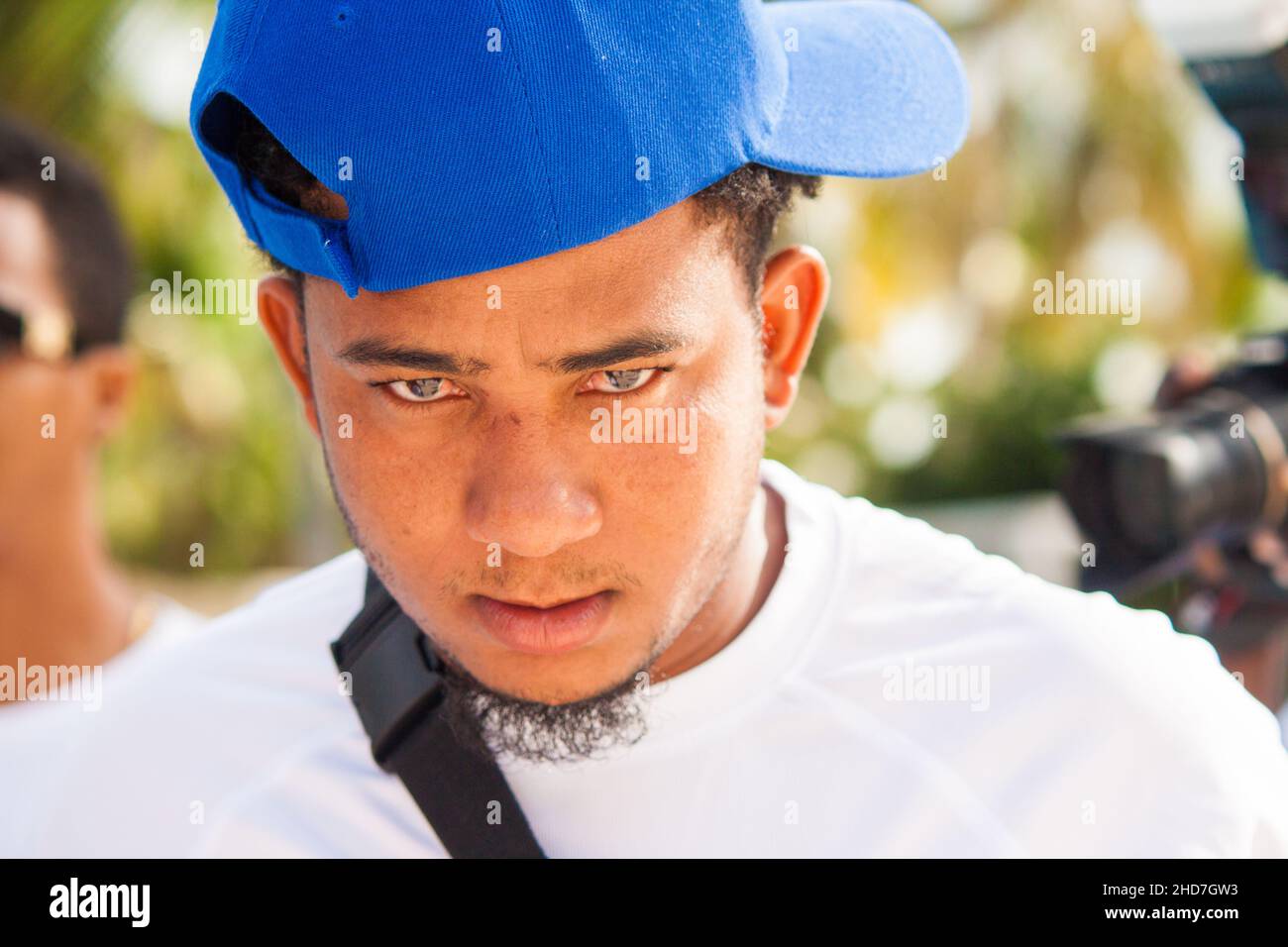 Latino boy head hi-res stock photography and images - Alamy