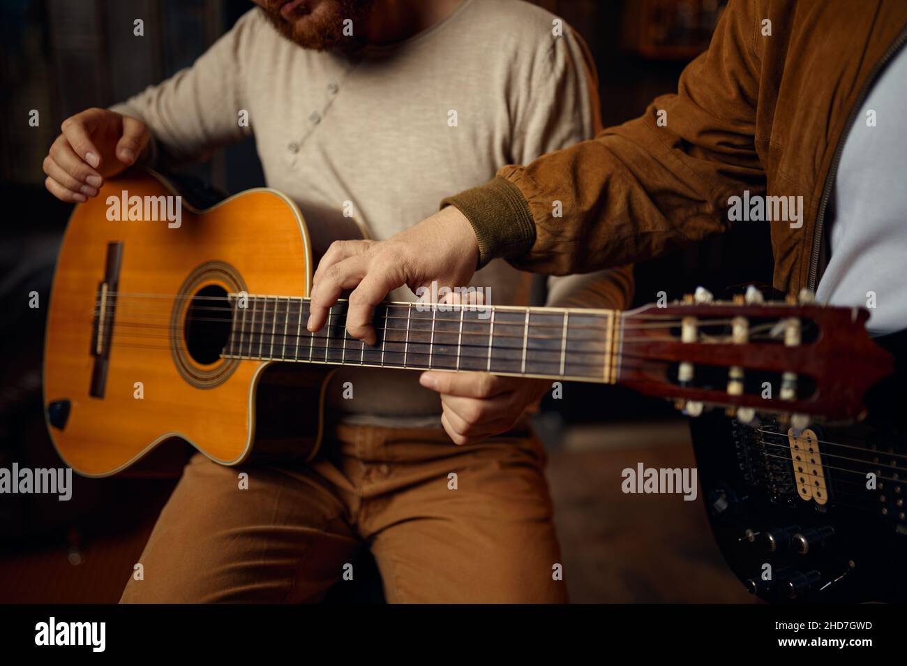 Guitar chord hi-res stock photography and images - Alamy