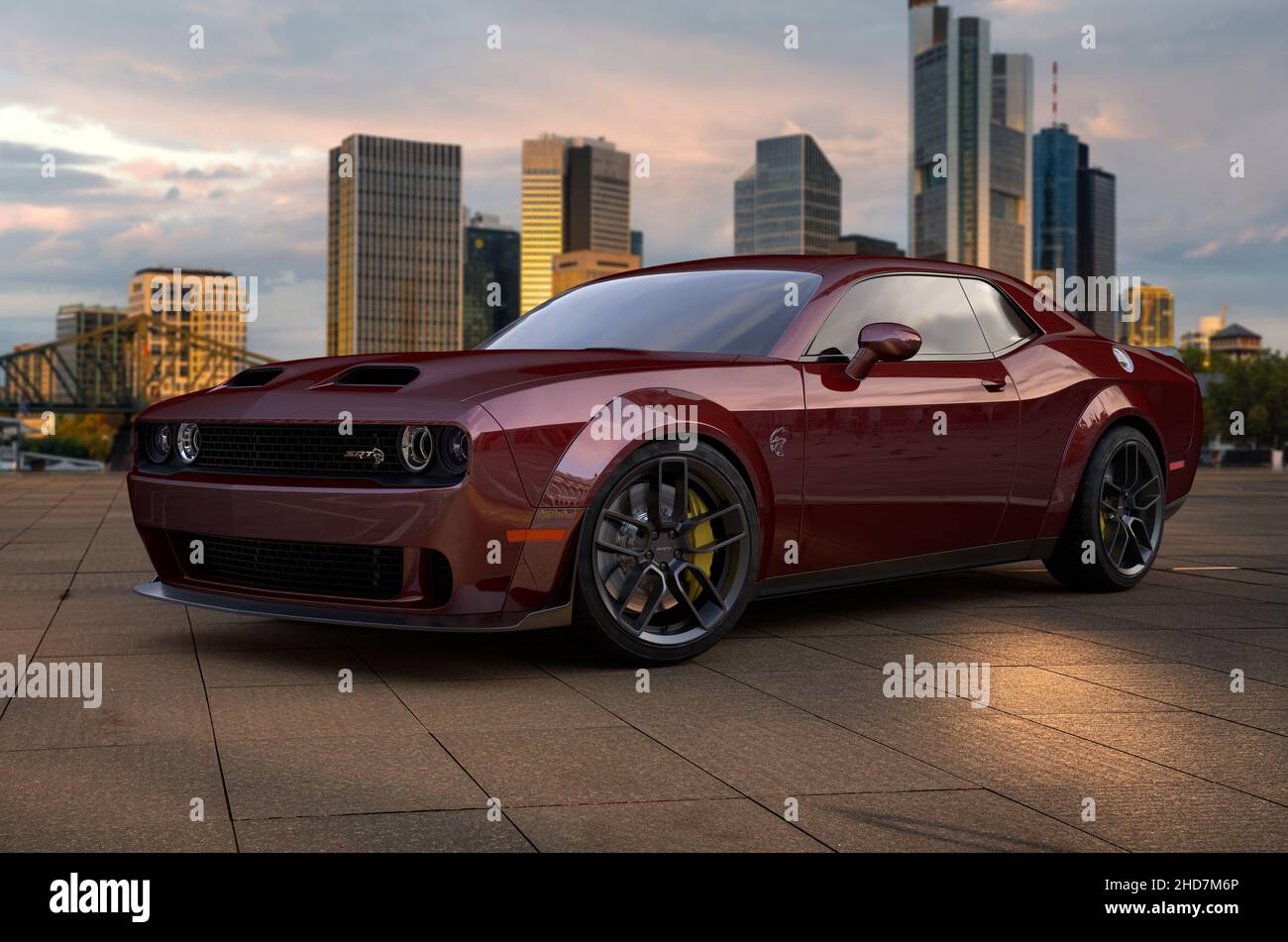 Dodge challenger demon hi-res stock photography and images - Alamy