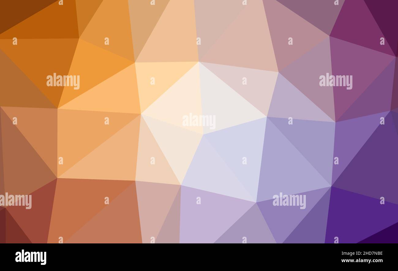 Triangle pattern. Multi color polygonal illustration. Geometric ...