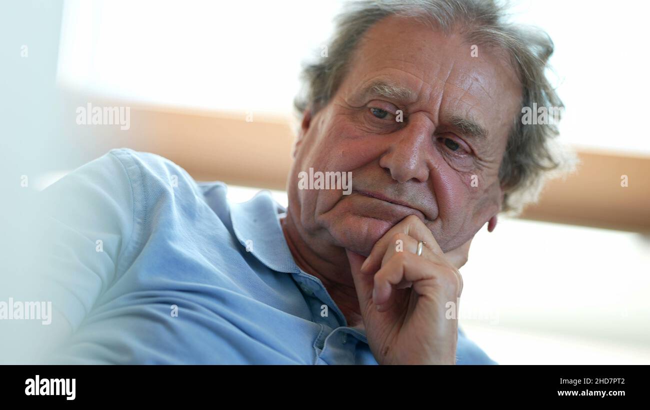 Portrait senior older man person in 70s Stock Photo - Alamy