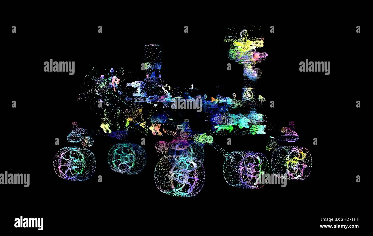 Smart particles robot hi-res stock photography and images - Alamy