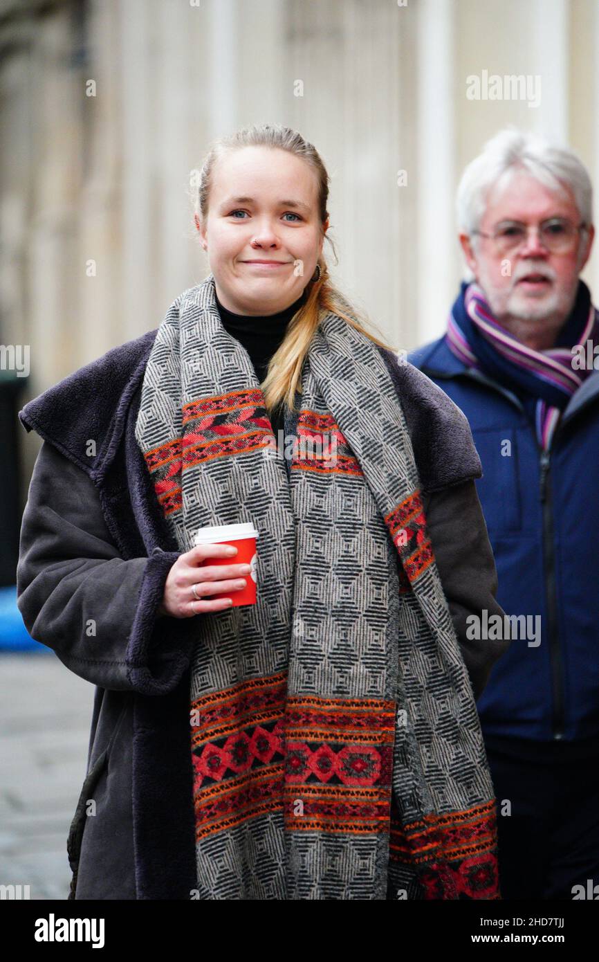 Rhian Graham, arrives at Bristol Crown Court where she is accused of ...