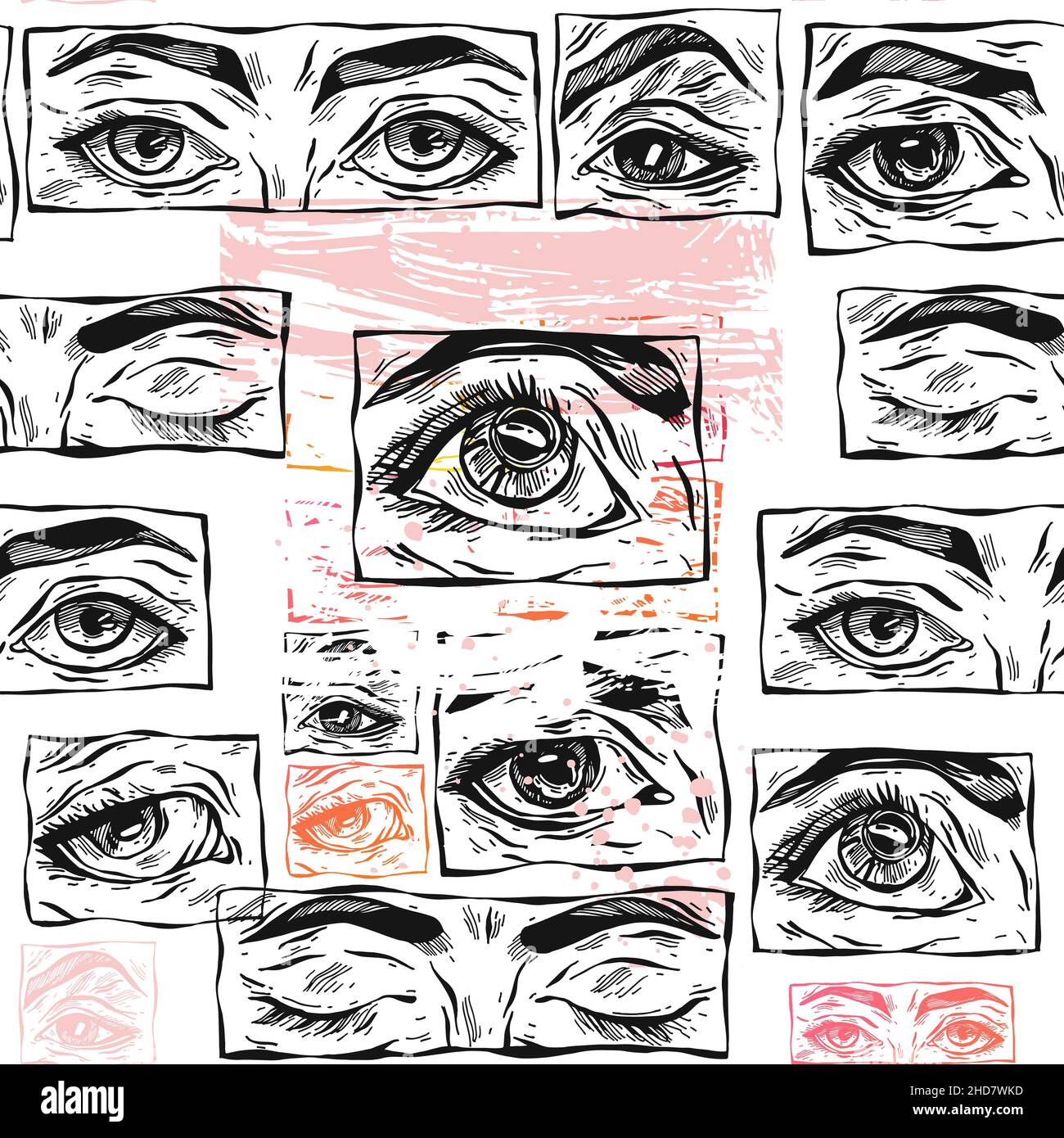 Abstract female graphic Cut Out Stock Images & Pictures - Alamy