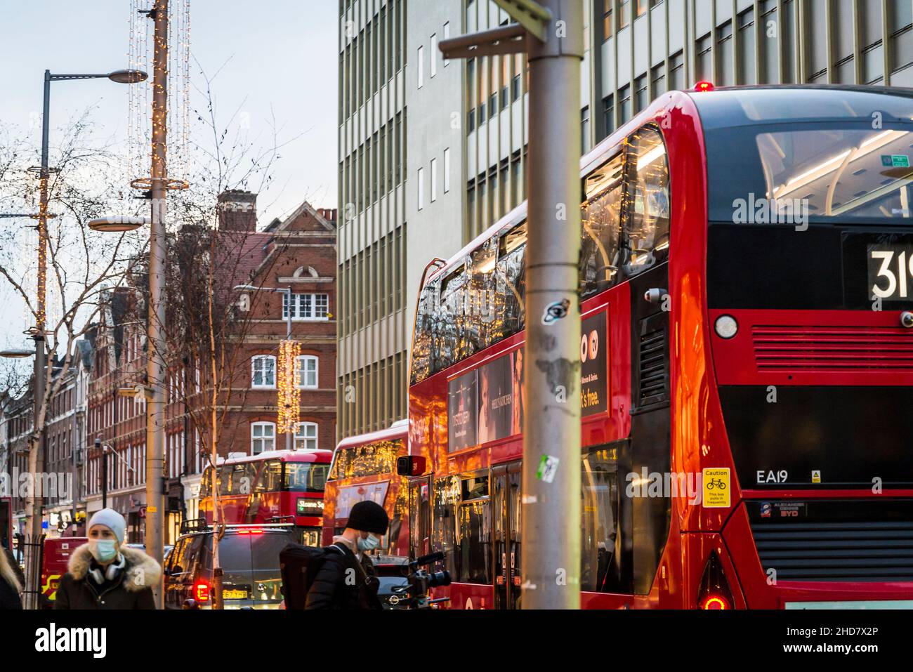 King's road, a trendy shopping street, Chelsea, London, England, UK ...