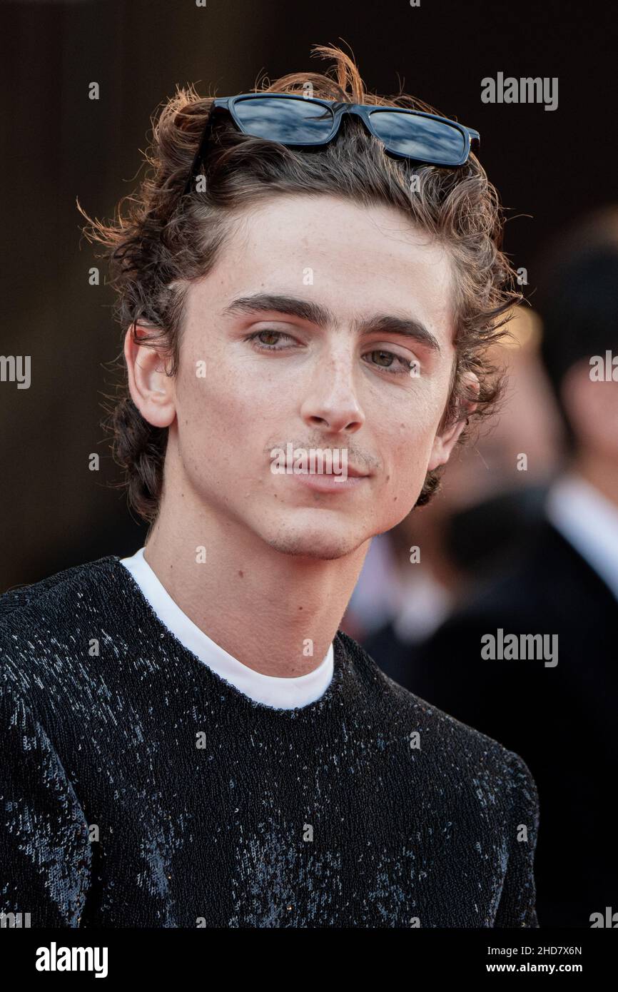 Lido di Venezia, Italy, September 3, 2021 - Timothée Chalamet attends ...