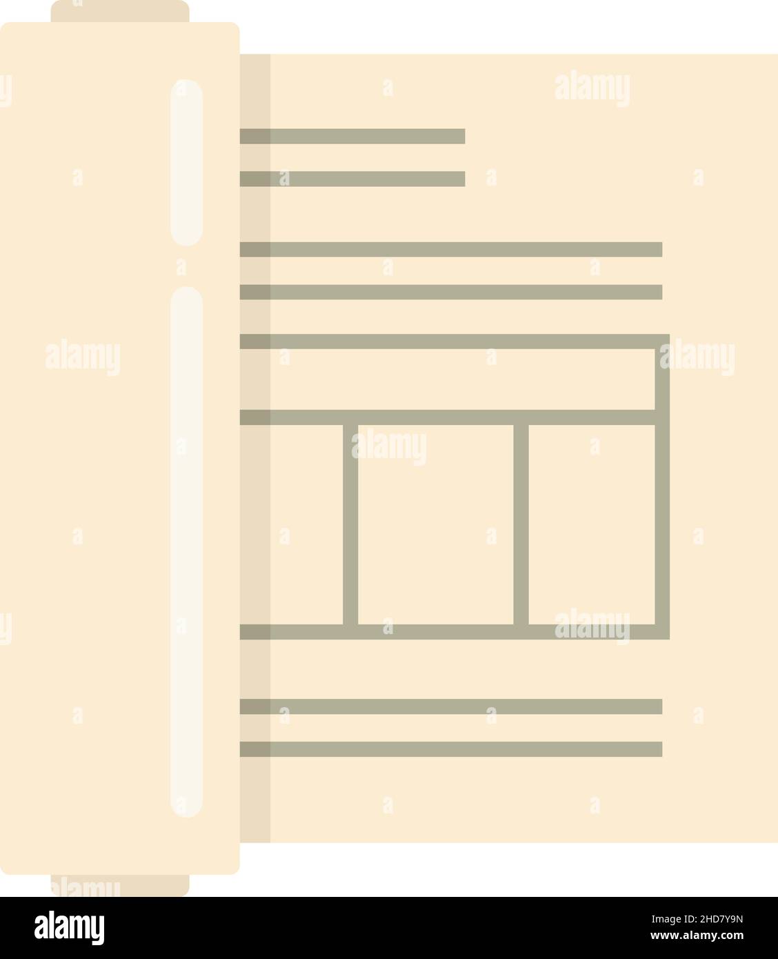 Plan Estimator Icon Flat Illustration Of Plan Estimator Vector Icon Isolated On White