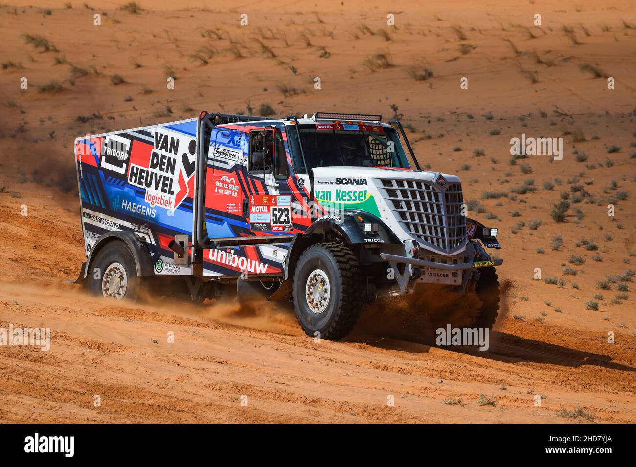 Al Qaysumah, Saudi Arabia. 04th Jan, 2022. 523 Van Den Heuvel Maurik ...