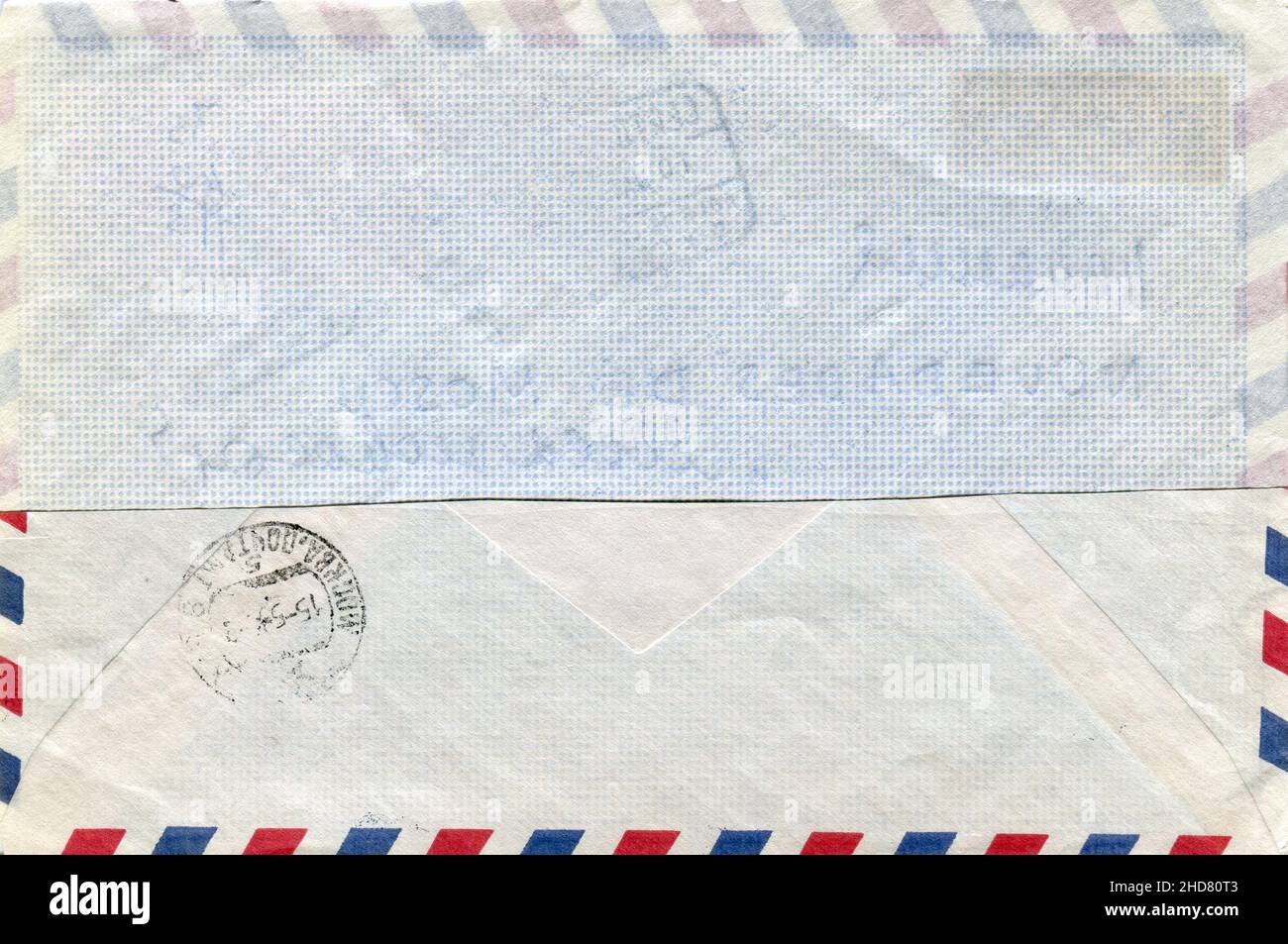 Back side Post envelope, background Stock Photo - Alamy
