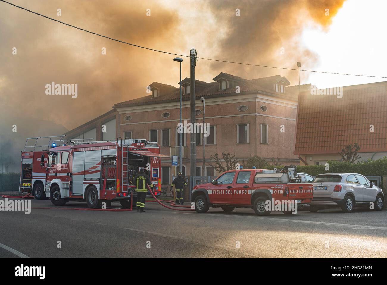 Fire department italy hi-res stock photography and images - Alamy