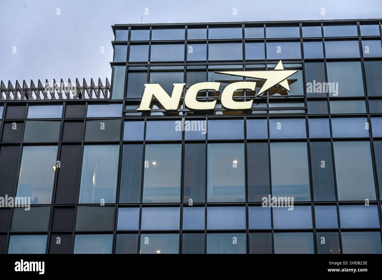 Swedish construction company NCC AB, headquarters in Solna, in ...