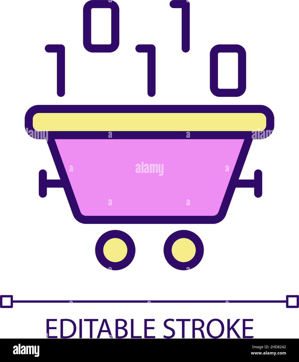 Data Mining Technology Rgb Color Pixel Perfect Icon Stock Vector Image And Art Alamy