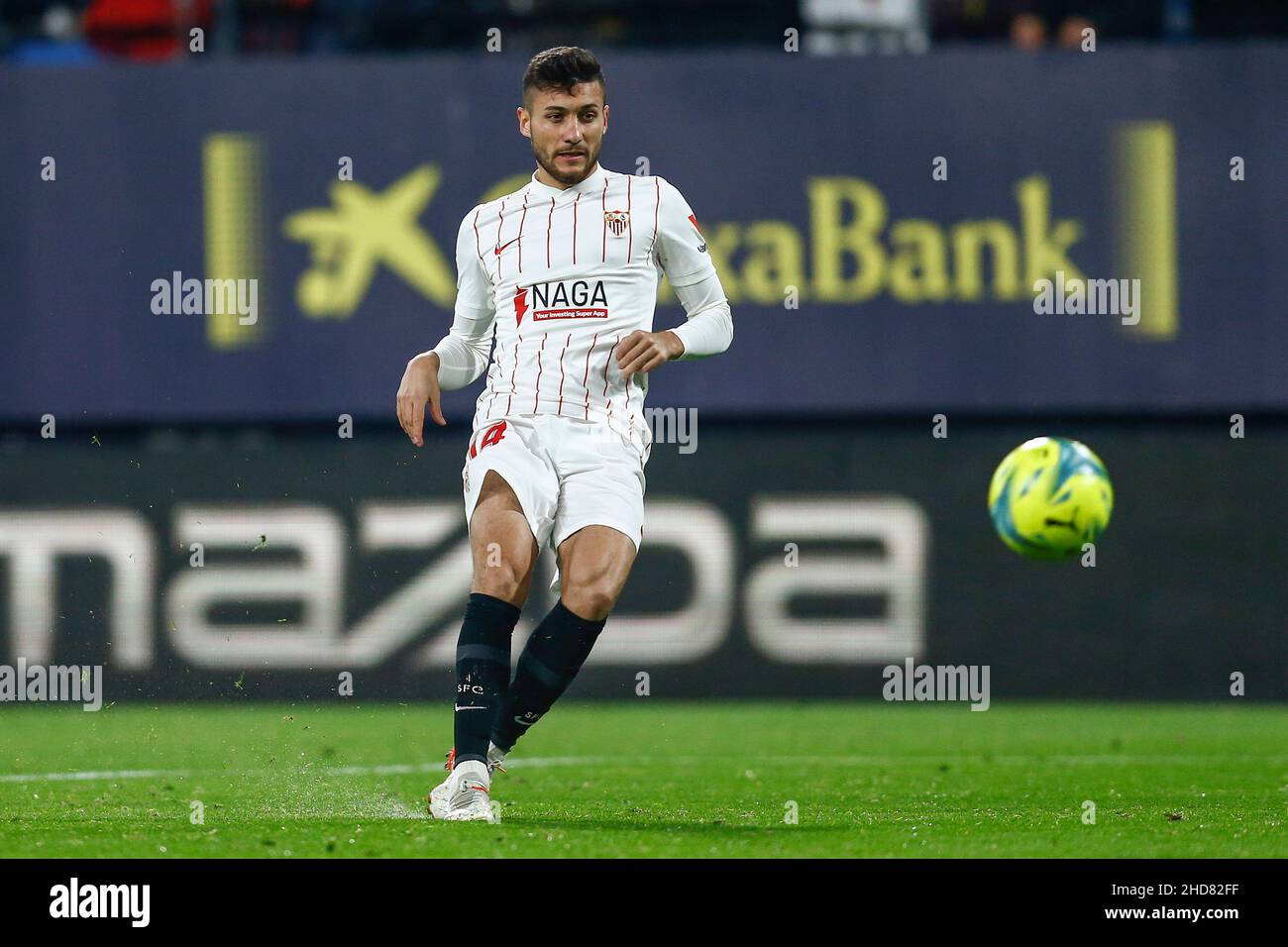 Oscar Rodriguez of Sevilla FC during the La Liga match between Cadiz CF ...