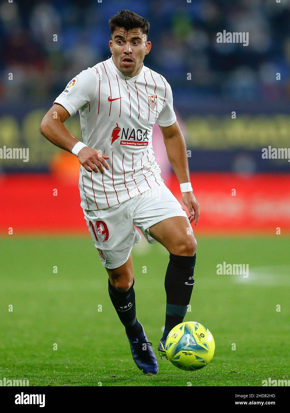 Marcos Acuna of Sevilla FC during the La Liga match between Cadiz CF ...