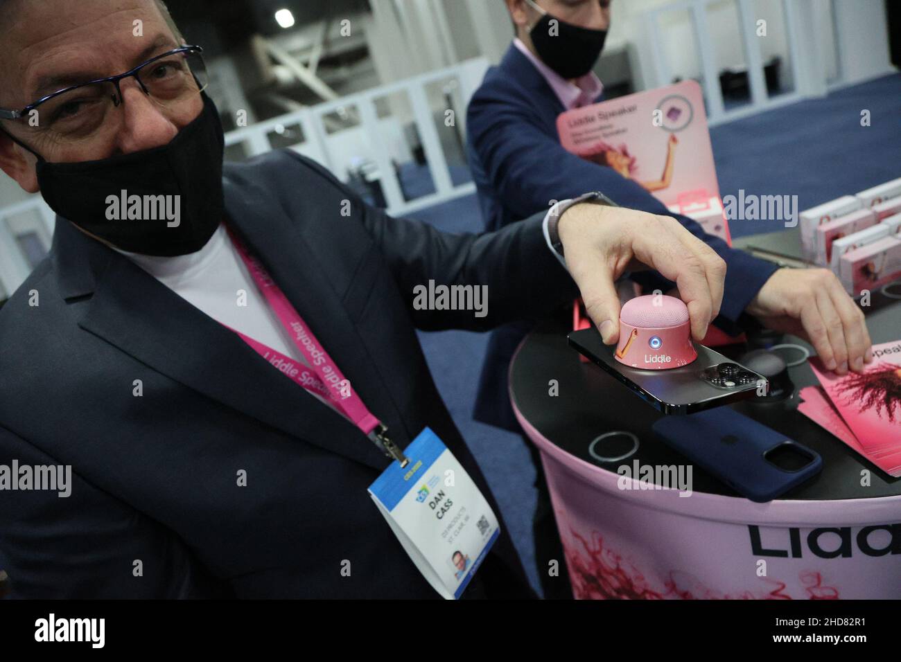 Las Vegas, United States. 04th Jan, 2022. Inventor Dan Cass with D3 ...