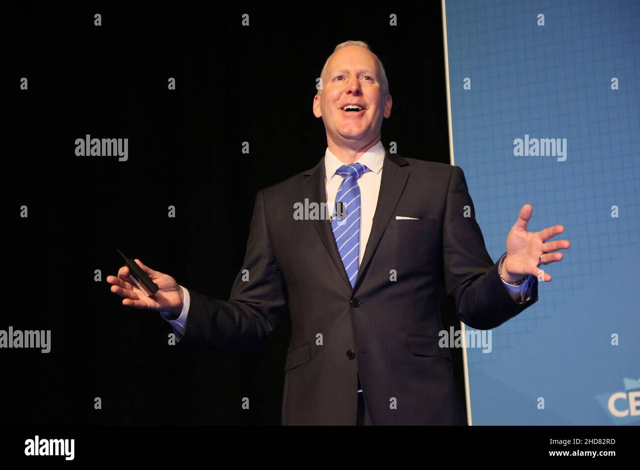 Las Vegas, United States. 04th Jan, 2022. Steve Koenig, with the ...