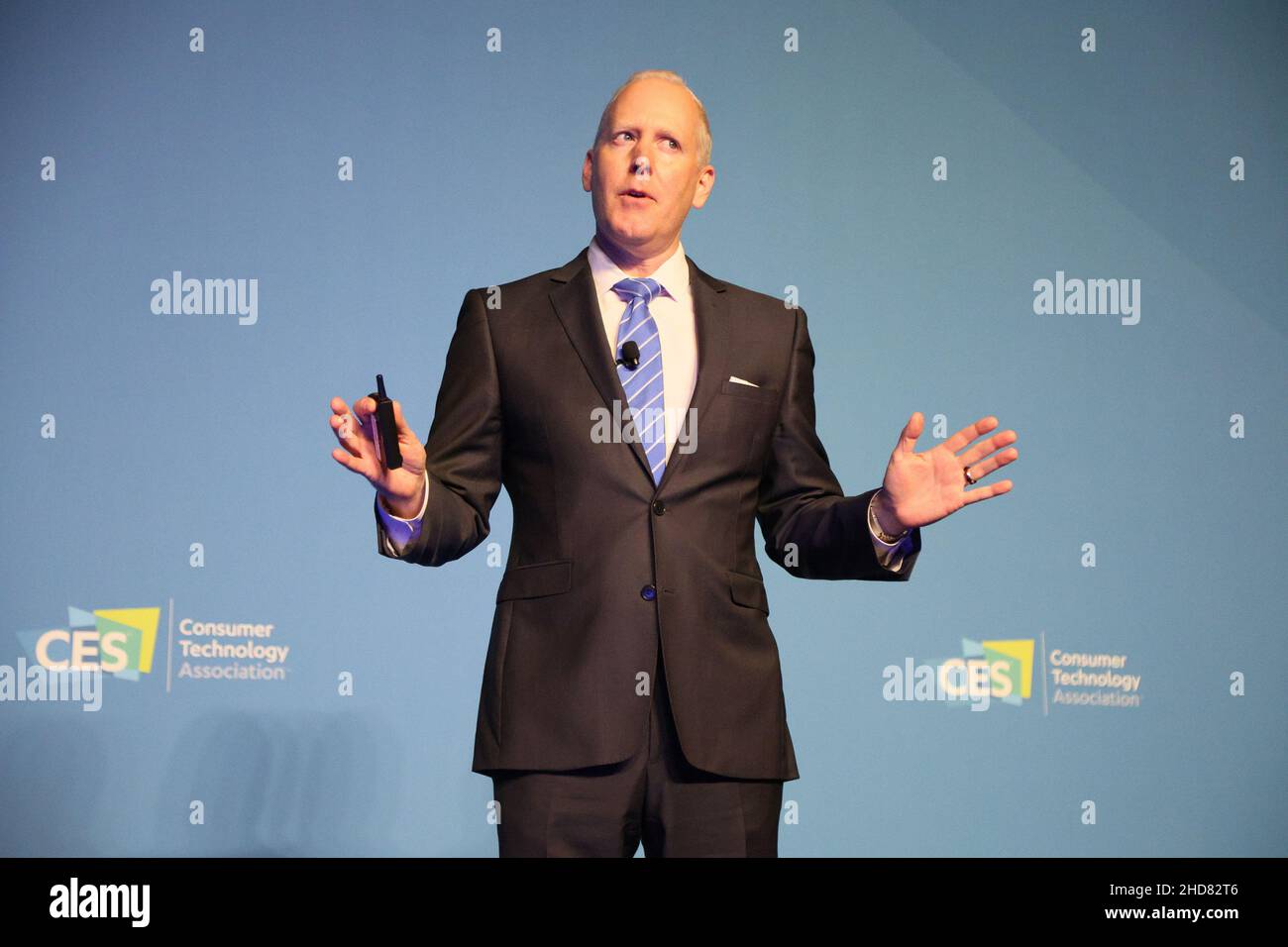 Las Vegas, United States. 04th Jan, 2022. Steve Koenig, VP of research ...