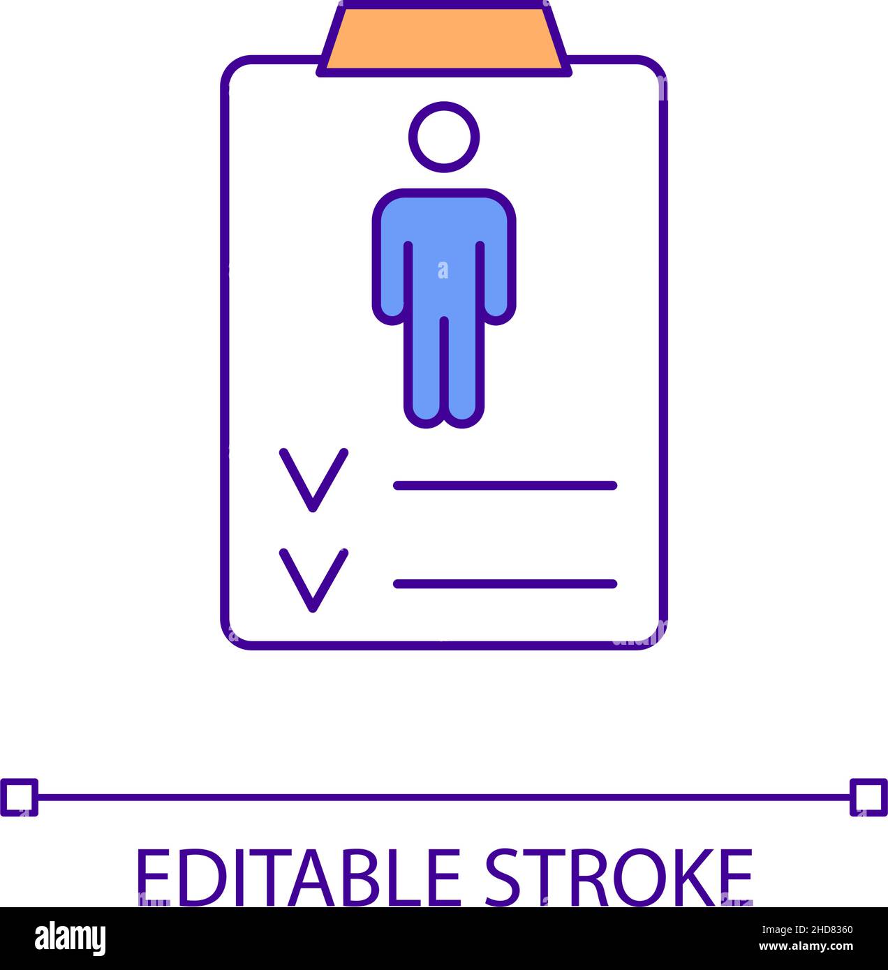 Screening questionnaire Stock Vector Images - Alamy