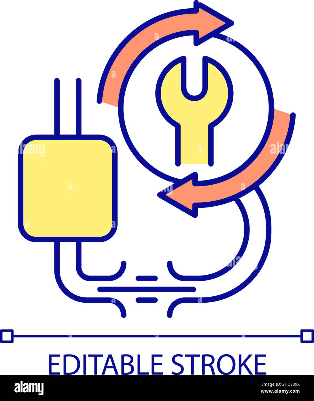 Restore wire Stock Vector Images - Alamy