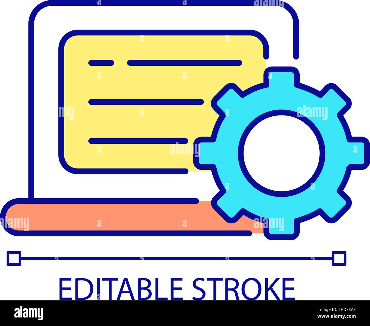 Troubleshooting laptop Cut Out Stock Images & Pictures - Alamy