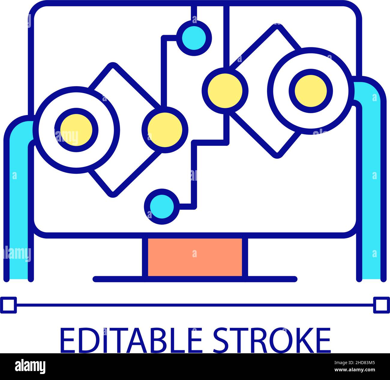 Device management RGB color icon Stock Vector Image & Art - Alamy