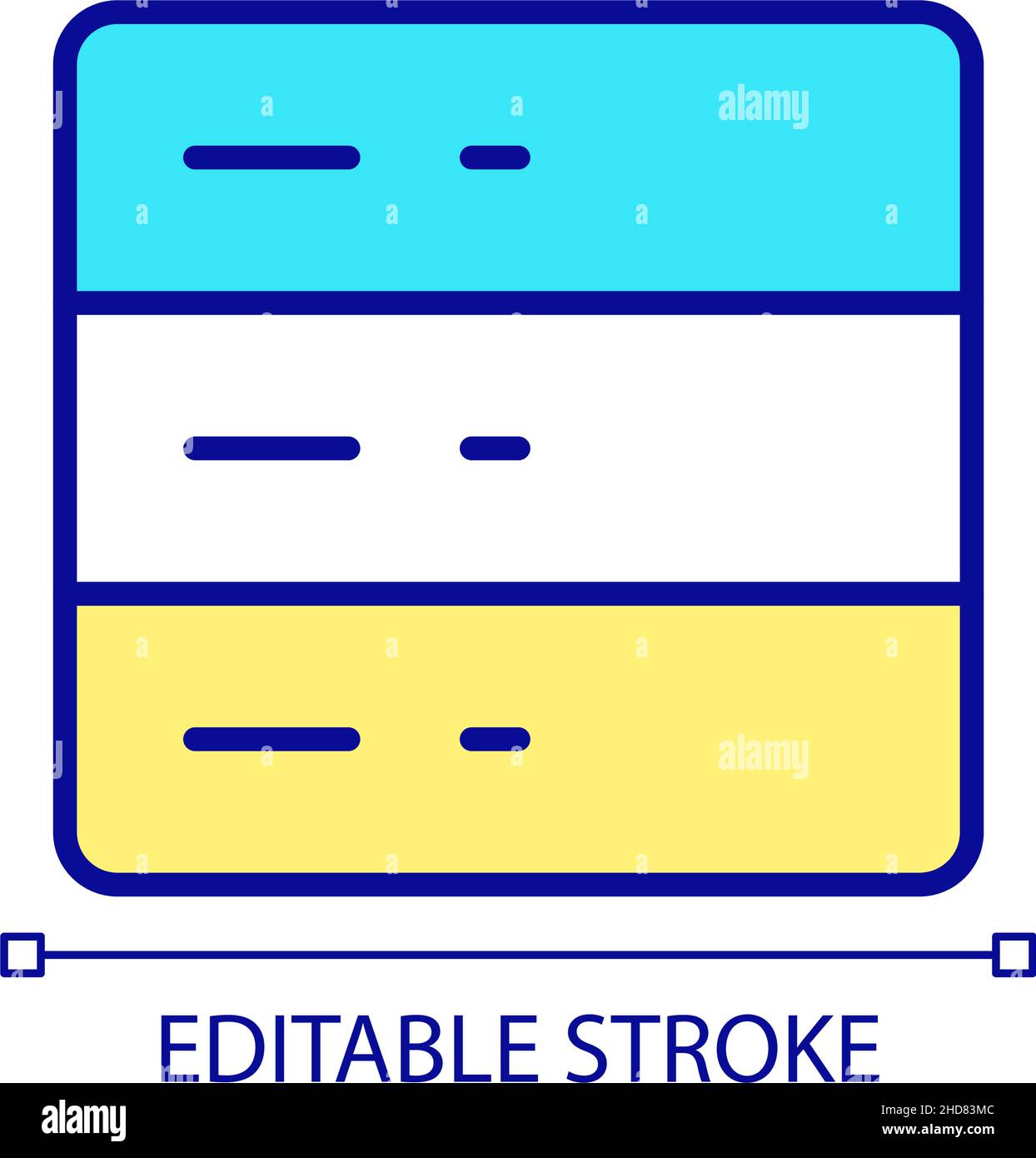 Data archive RGB color icon Stock Vector Image & Art - Alamy