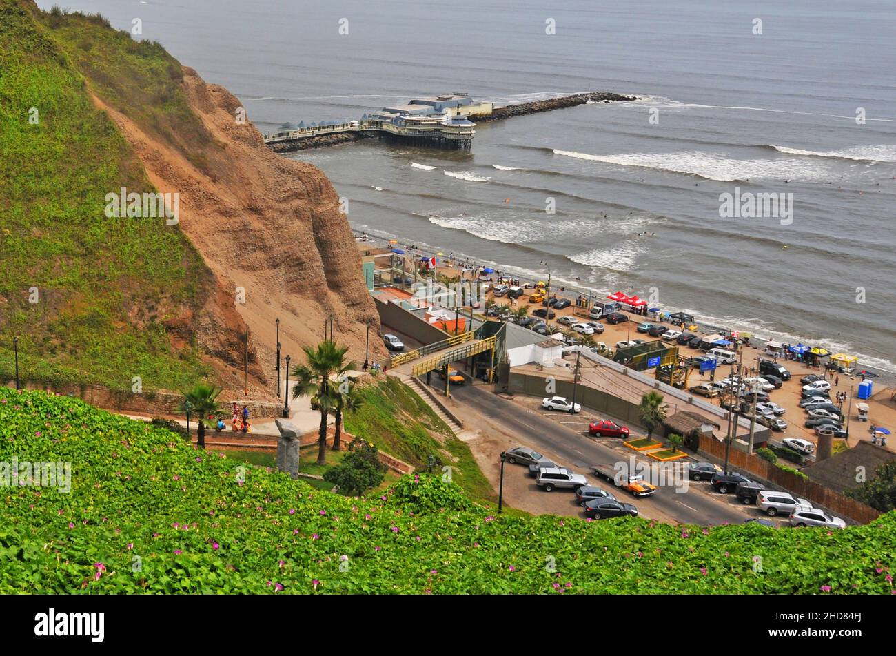 beach, Costa Verde, Miraflores, Lima, Peru Stock Photo - Alamy