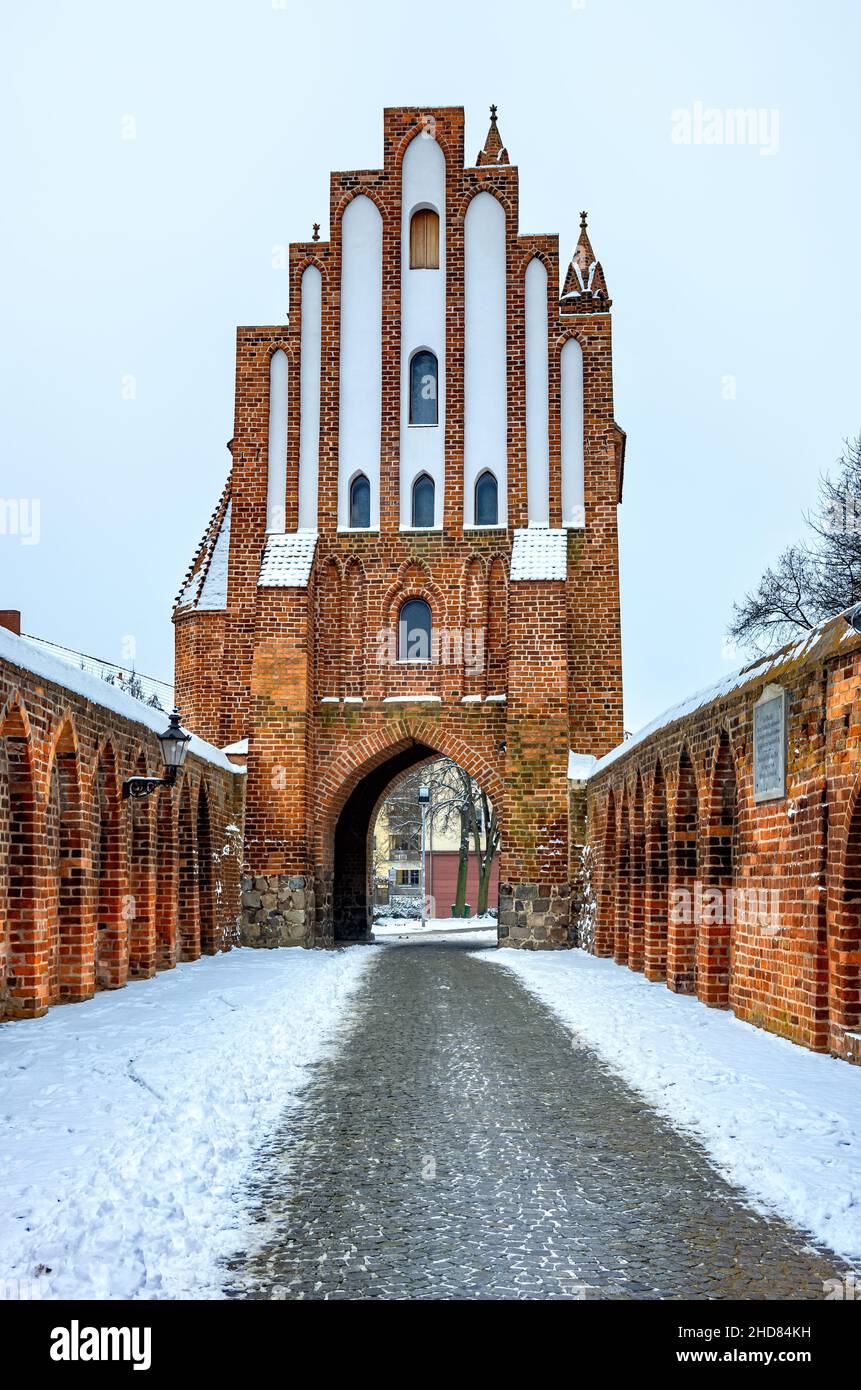 Neubrandenburg, Mecklenburg-Western Pomerania, Germany: Main gate of ...
