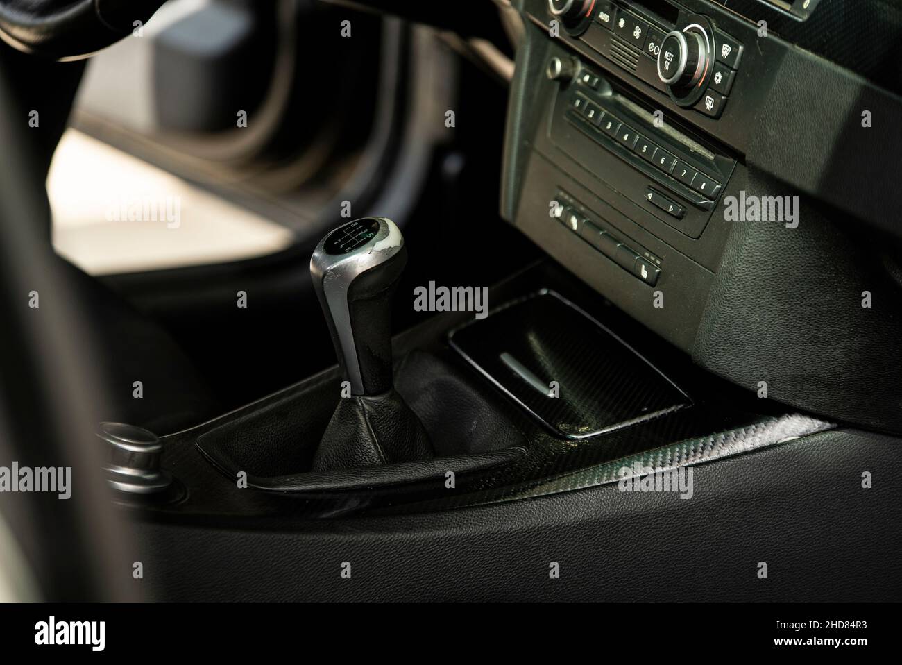 Gear control lever hi-res stock photography and images - Alamy