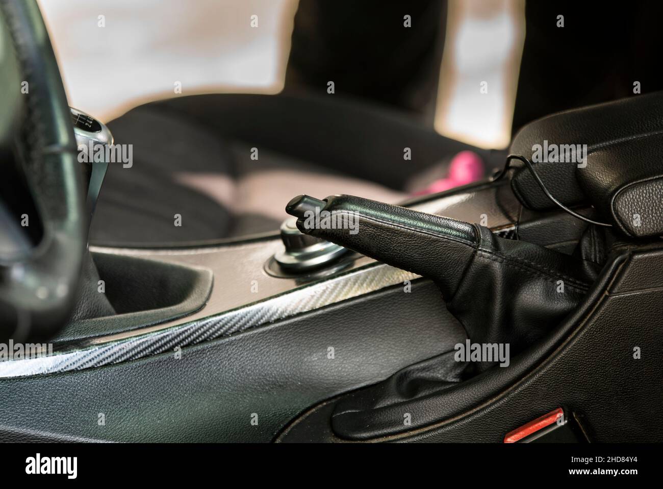 Hand brake hi-res stock photography and images - Alamy