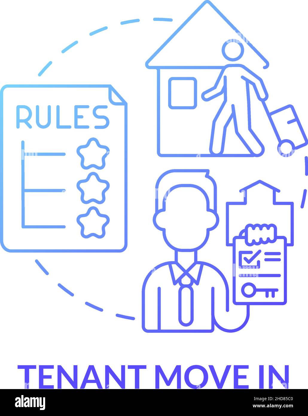Tenant service Stock Vector Images - Alamy