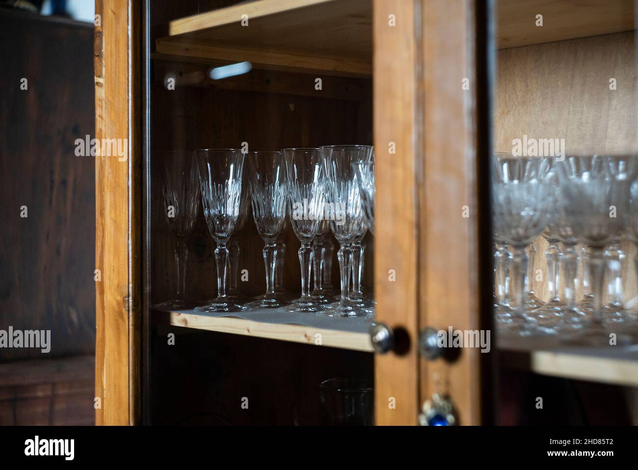 Home office inside cupboard hi-res stock photography and images - Alamy