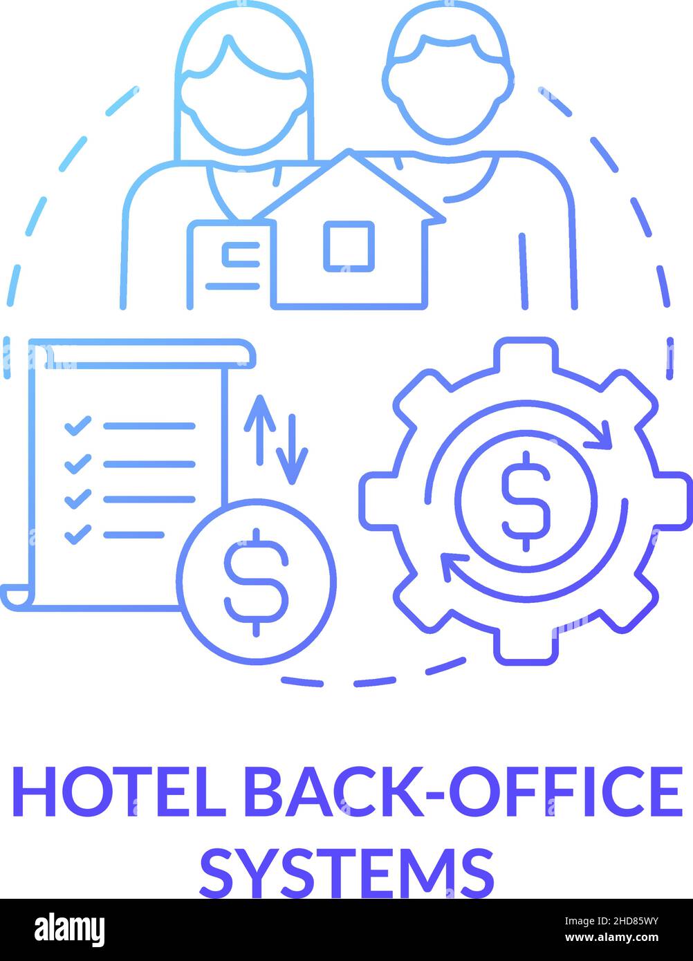 Back office systems Stock Vector Images - Alamy