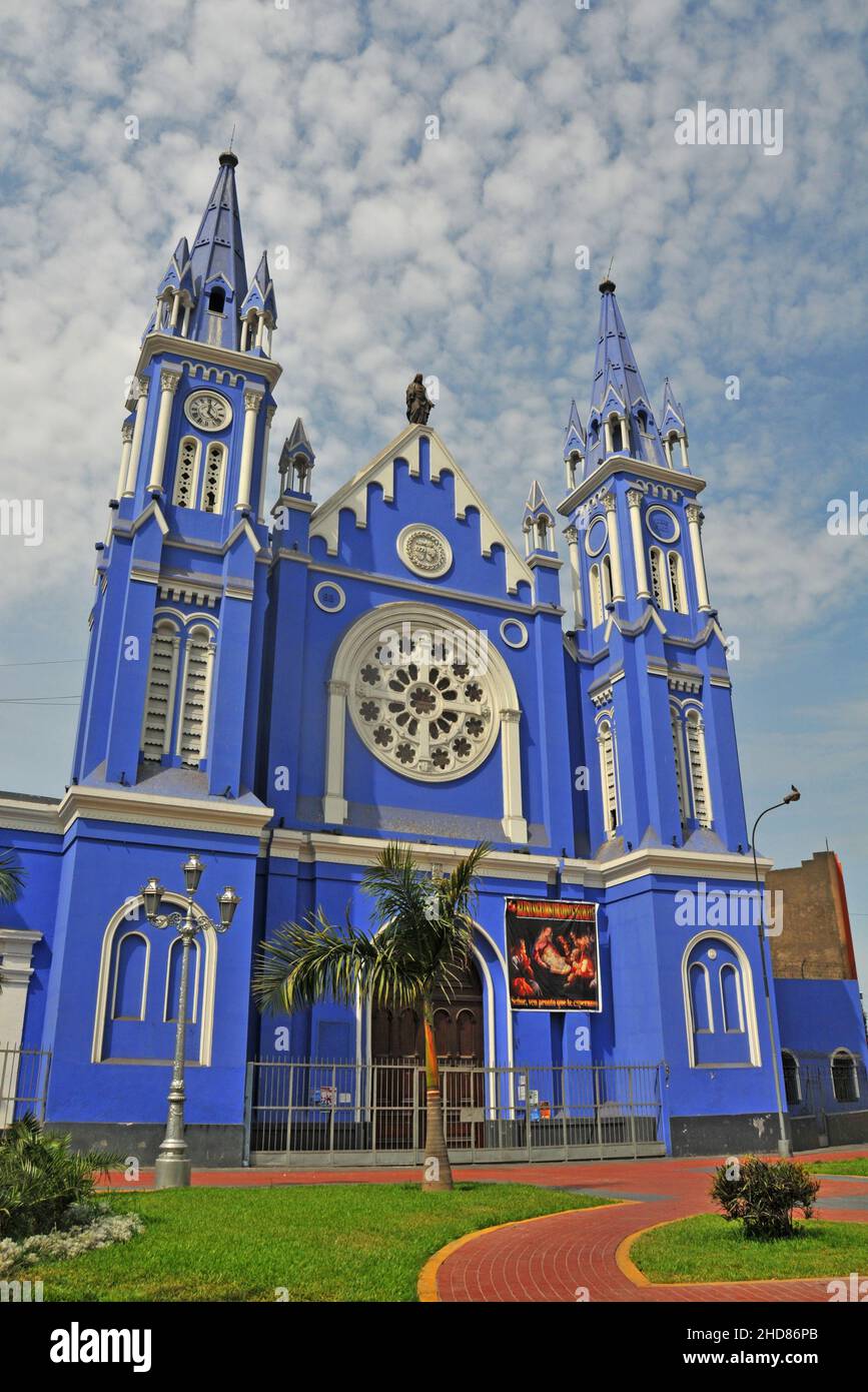 church, Lima, Peru Stock Photo - Alamy
