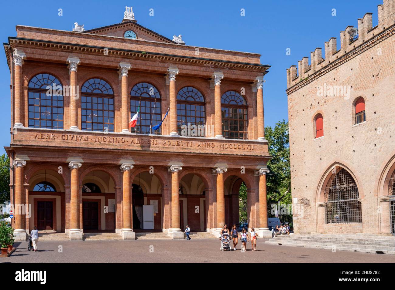 Amintore galli theater hi-res stock photography and images - Alamy