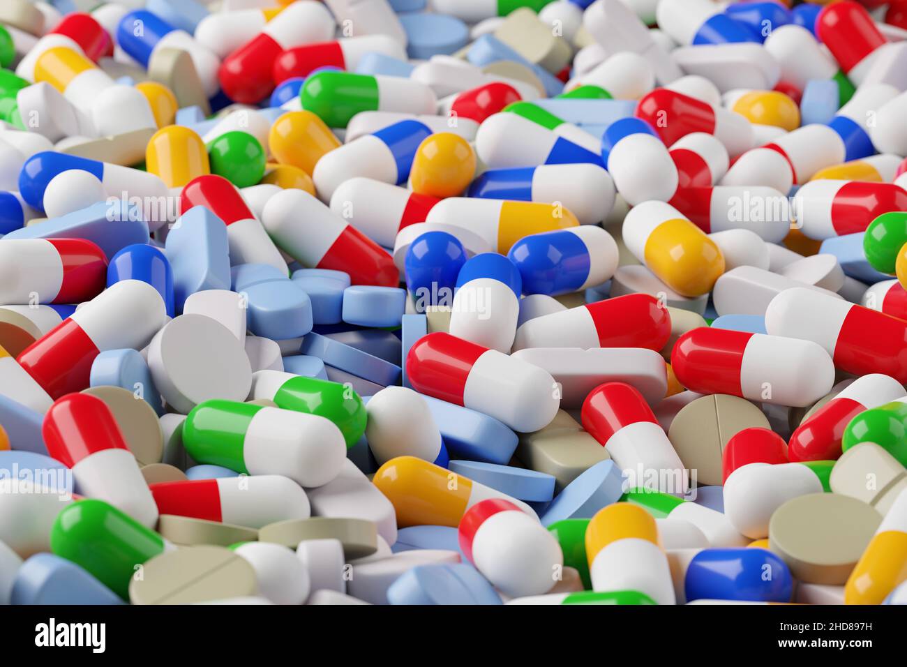 Illustration of capsule pills hi-res stock photography and images - Alamy