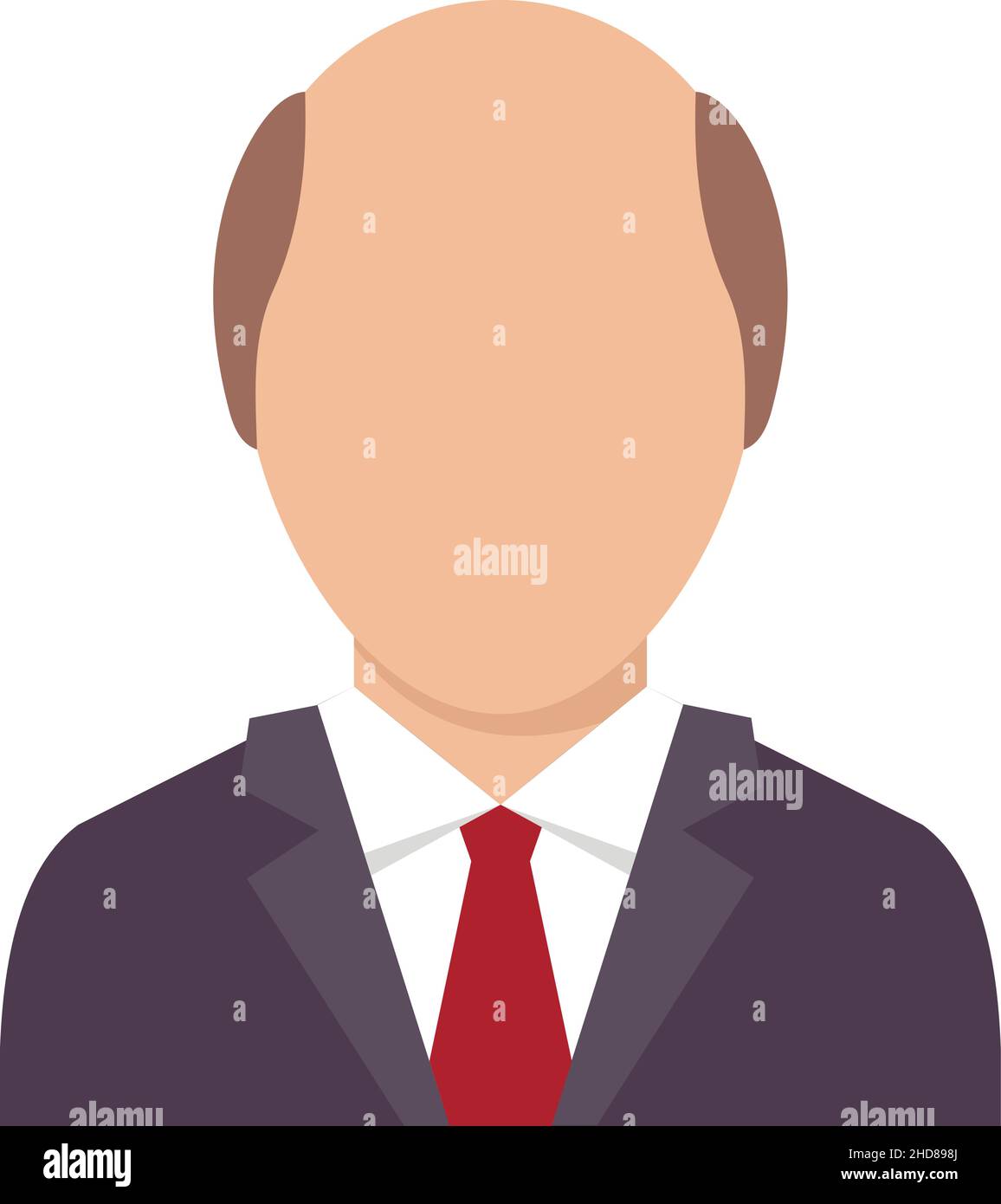 Prosecutor man icon. Flat illustration of prosecutor man vector icon ...