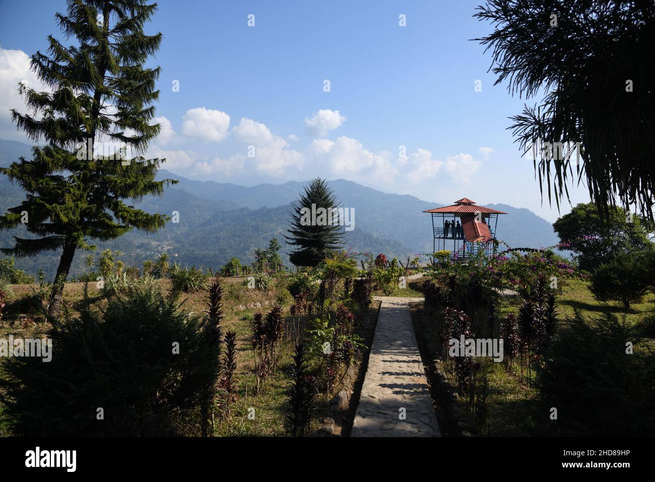 Dalgaon view point (altitude 2500 ft). Kalimpong, West Bengal, India ...