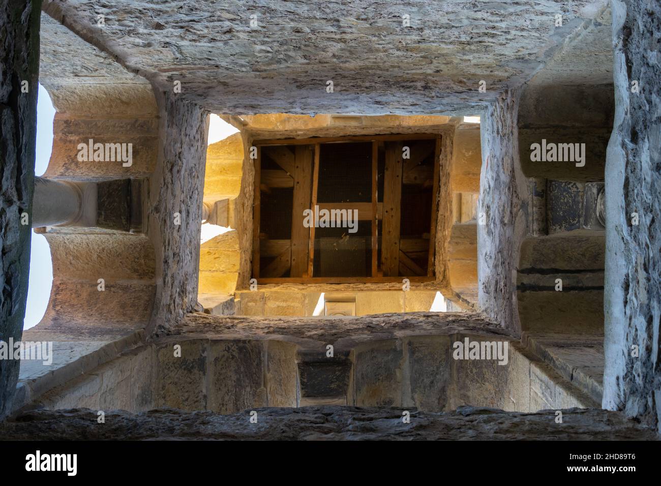 Inside old medieval castle tower hi-res stock photography and images ...