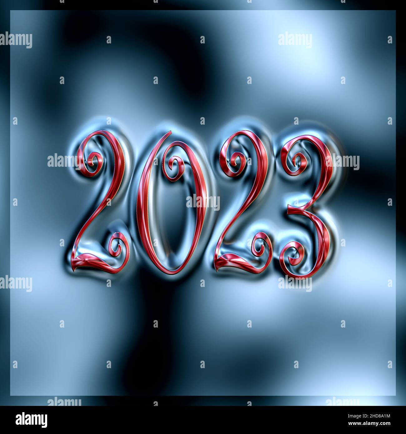 2023 numerals hi-res stock photography and images - Alamy