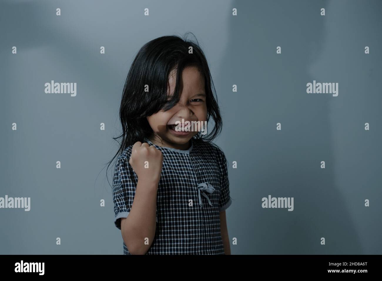 Little girl's emotions and facial expressions Stock Photo - Alamy