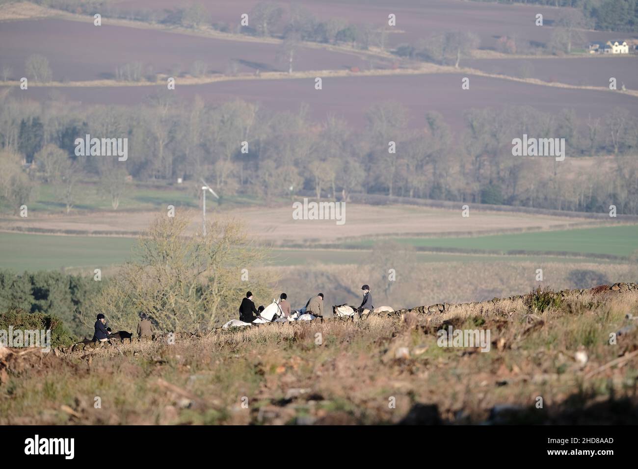 Jedforest hunt hi-res stock photography and images - Alamy