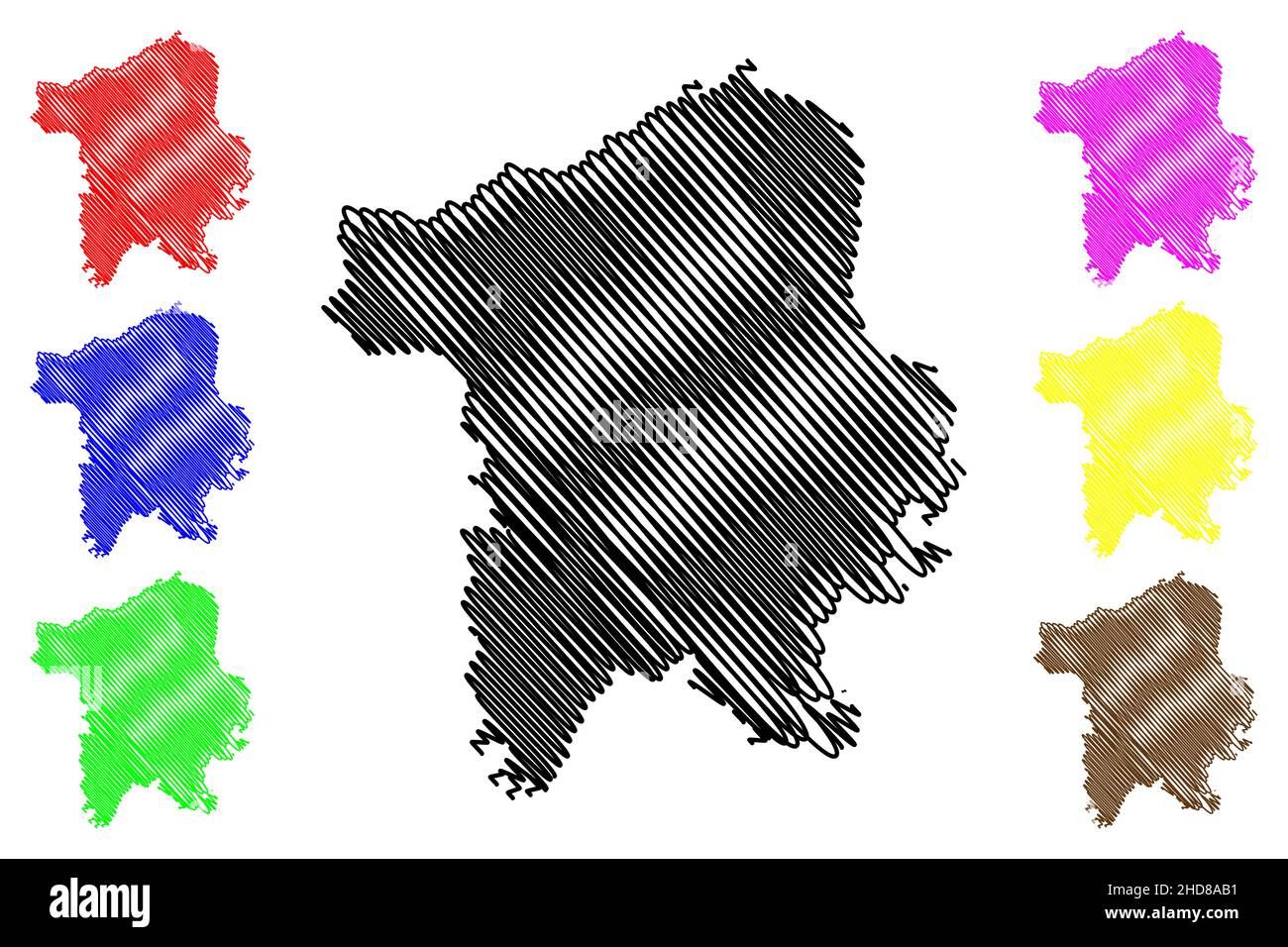 Sitamarhi district (Bihar State, Tirhut division, Republic of India ...