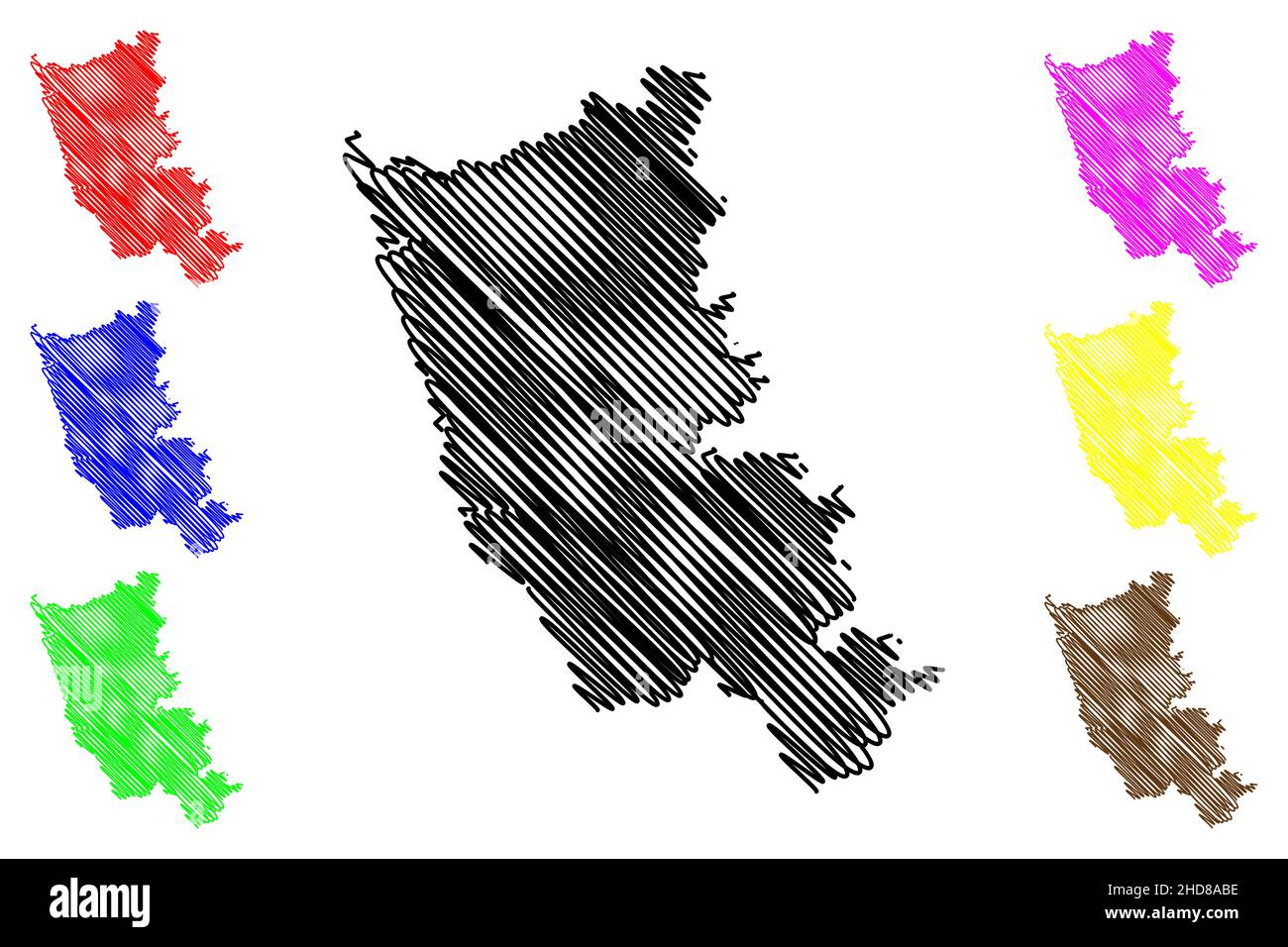 Sindhudurg district (Maharashtra State, Konkan Division, Republic of ...