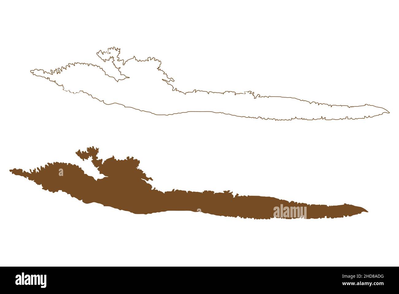 Hvar island (Republic of Croatia, Dalmatian Archipielago, Adriatic Sea ...