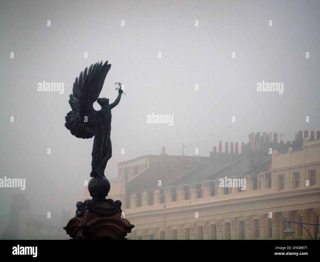The Peace Statue on the Brighton and Hove seafront Stock Photo - Alamy
