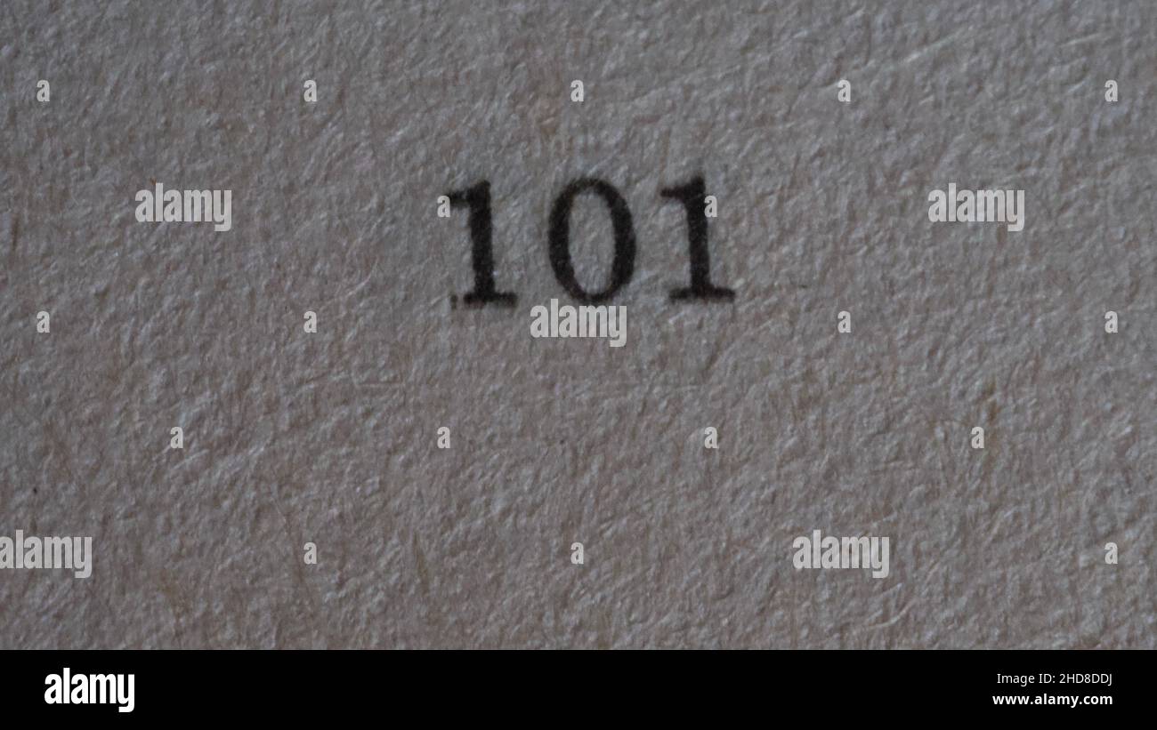 Number 101 hi-res stock photography and images - Alamy