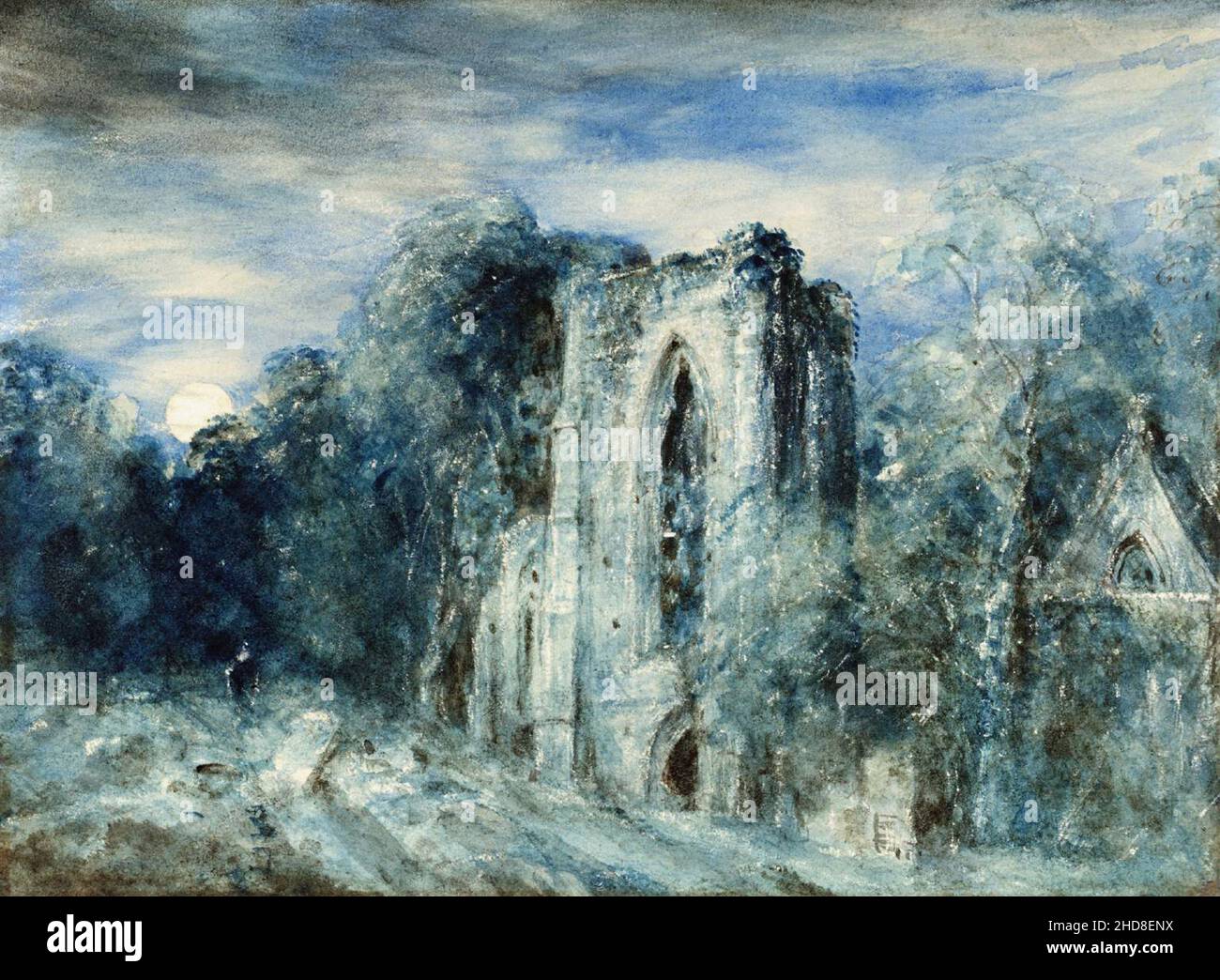 Vintage painting art by John Constable Stock Photo - Alamy