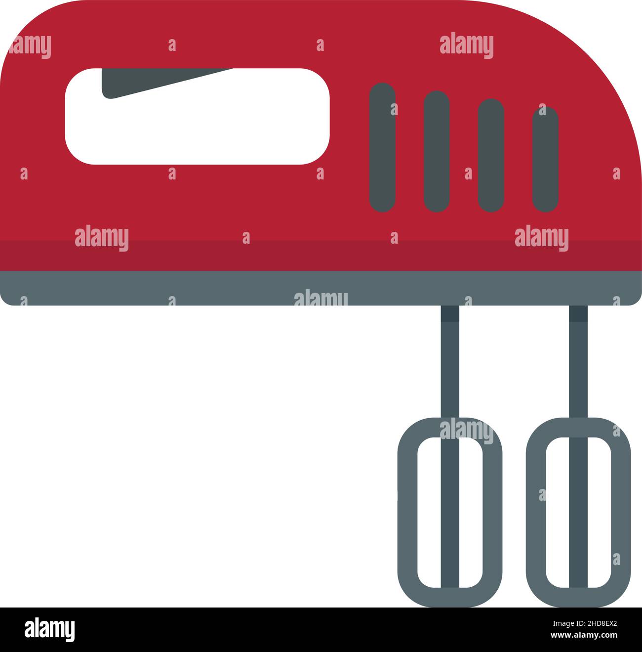 Electric mixer icon. Flat illustration of electric mixer vector icon ...