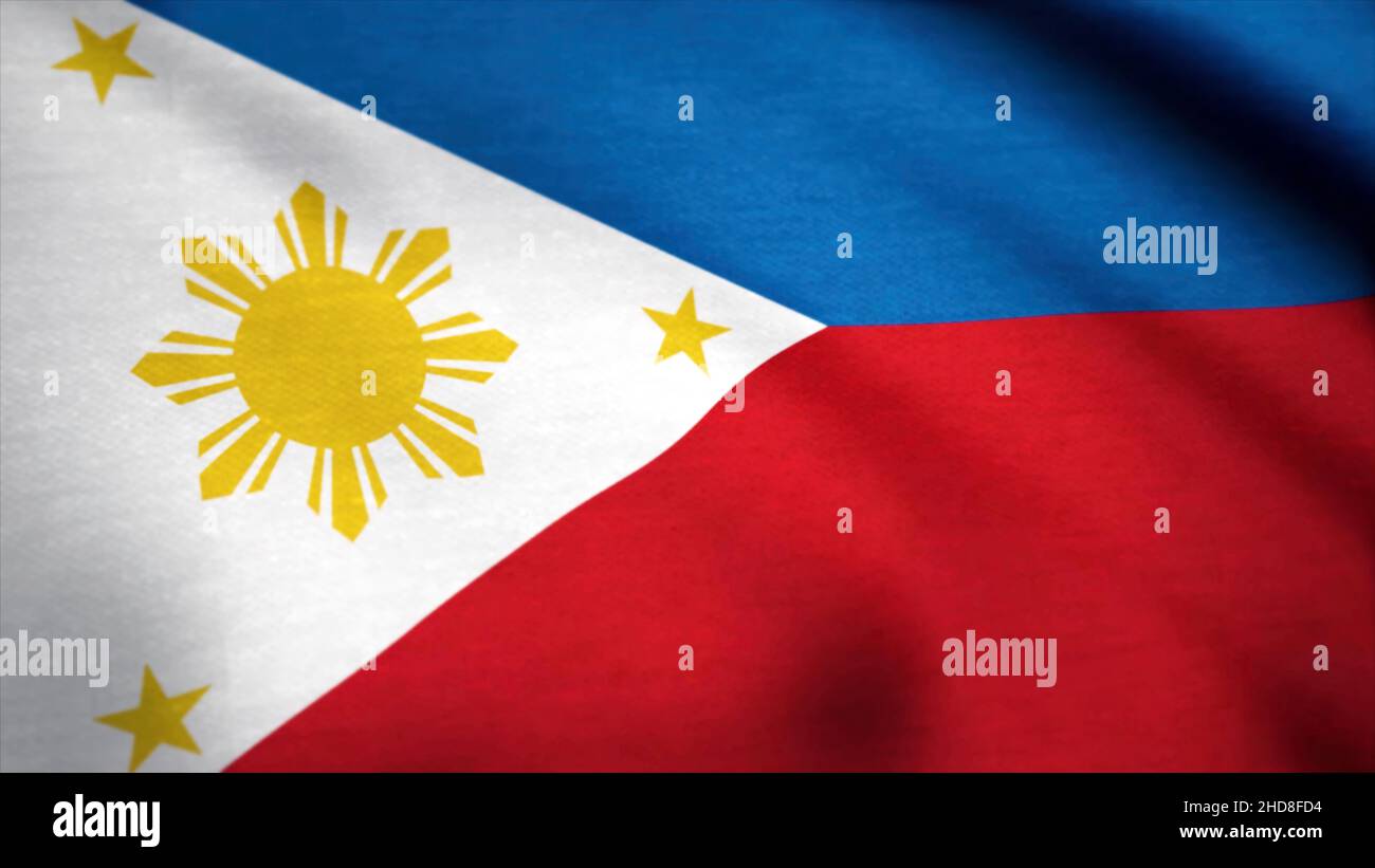 Flag of Philippines, fluttering in the wind. Flag of the Philippines ... Flag of Philippines, fluttering in the wind. Flag of the Philippines ...